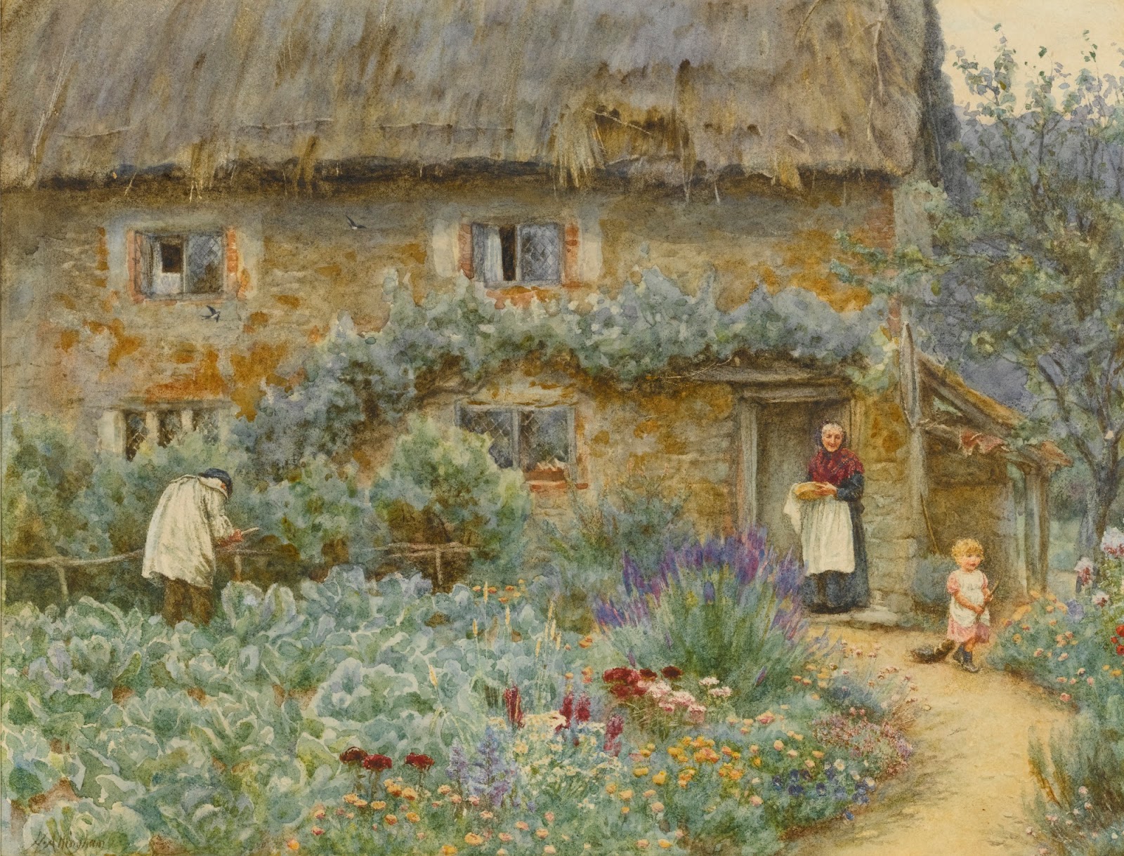 ART & ARTISTS: Helen Allingham - part 5