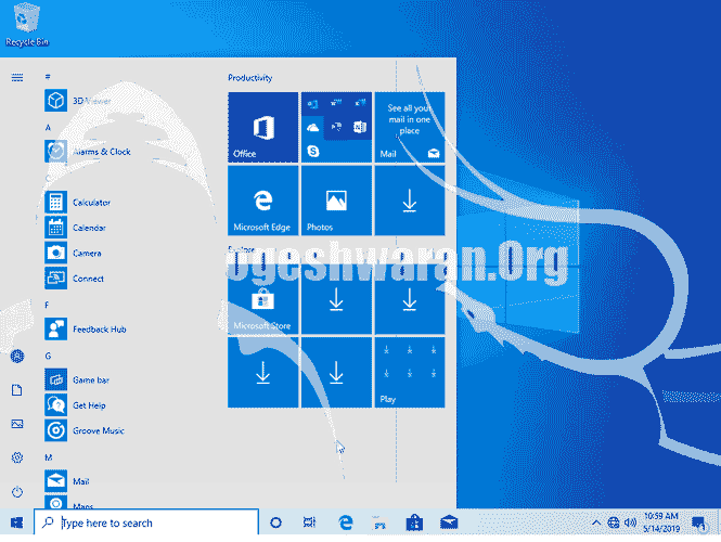 Logeshwaran.org: Enable light mode in Windows 10 May update 1903 [How to Guide]