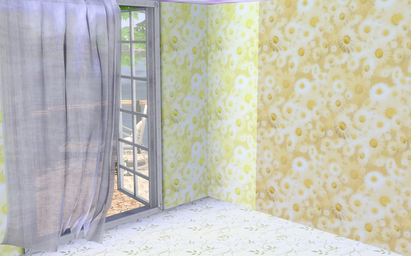 Helen-sims: TS3 Floral patterns