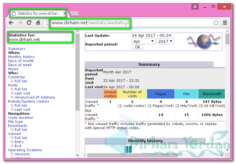 Lab 8.8. [CentOS7] Web Server (Apache) : Log Analyzer - Yord's Note
