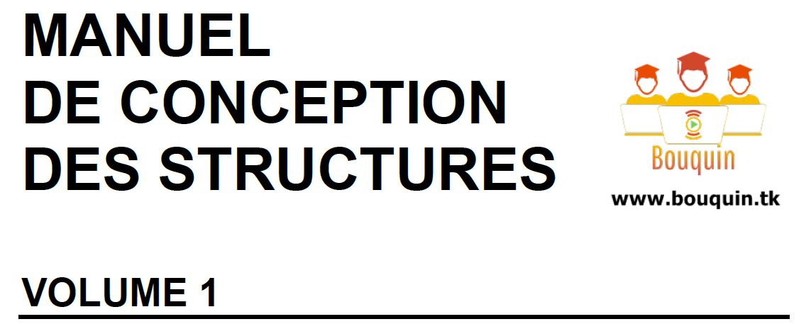 Manuel de conception des structures