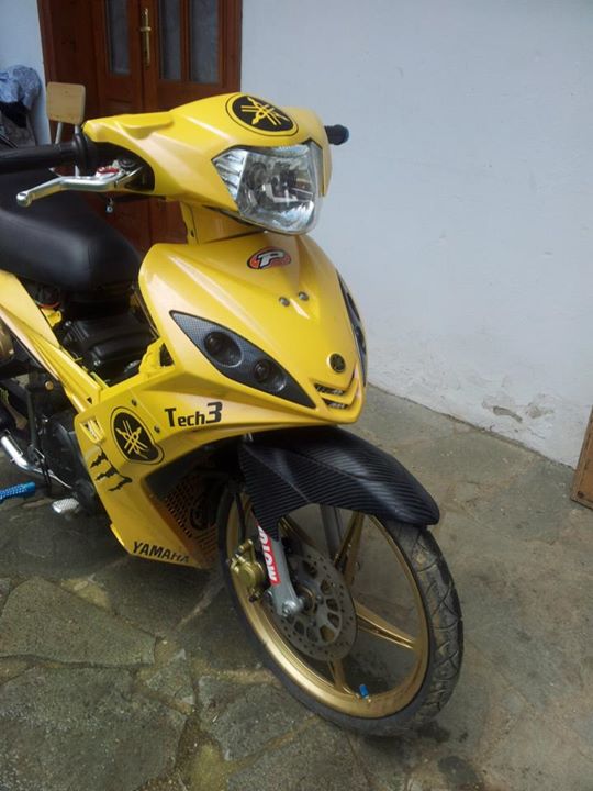 Mikrowio me dio rodes: Yamaha Crypton X 63mm!
