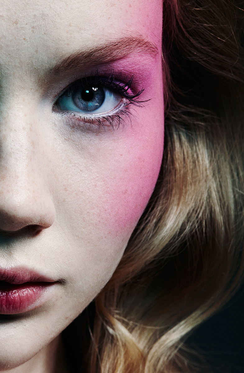 Rock and Roll Vamp Dark Rocker Makeup with model Zanna Van Vorstenbosch