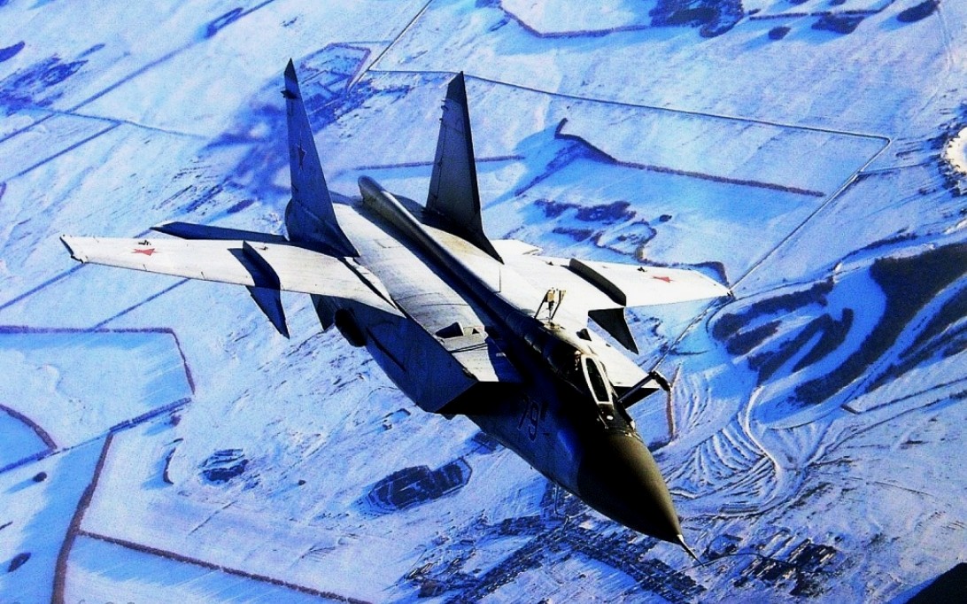 clicswallpaper: MiG-31 Foxhound jet fighter wallpaper 1