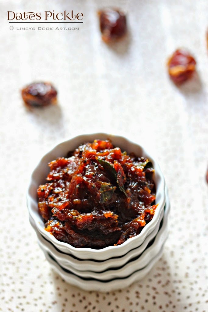 Dates Pickle ~ Lincy's Cook Art