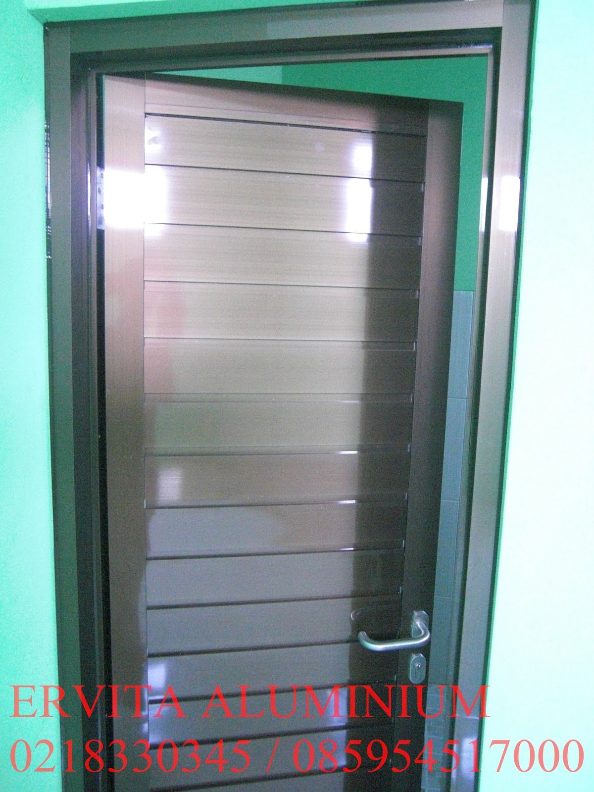 Harga Pintu Aluminium Double Spandrel | Pintu Aluminium 0813-1015-7660