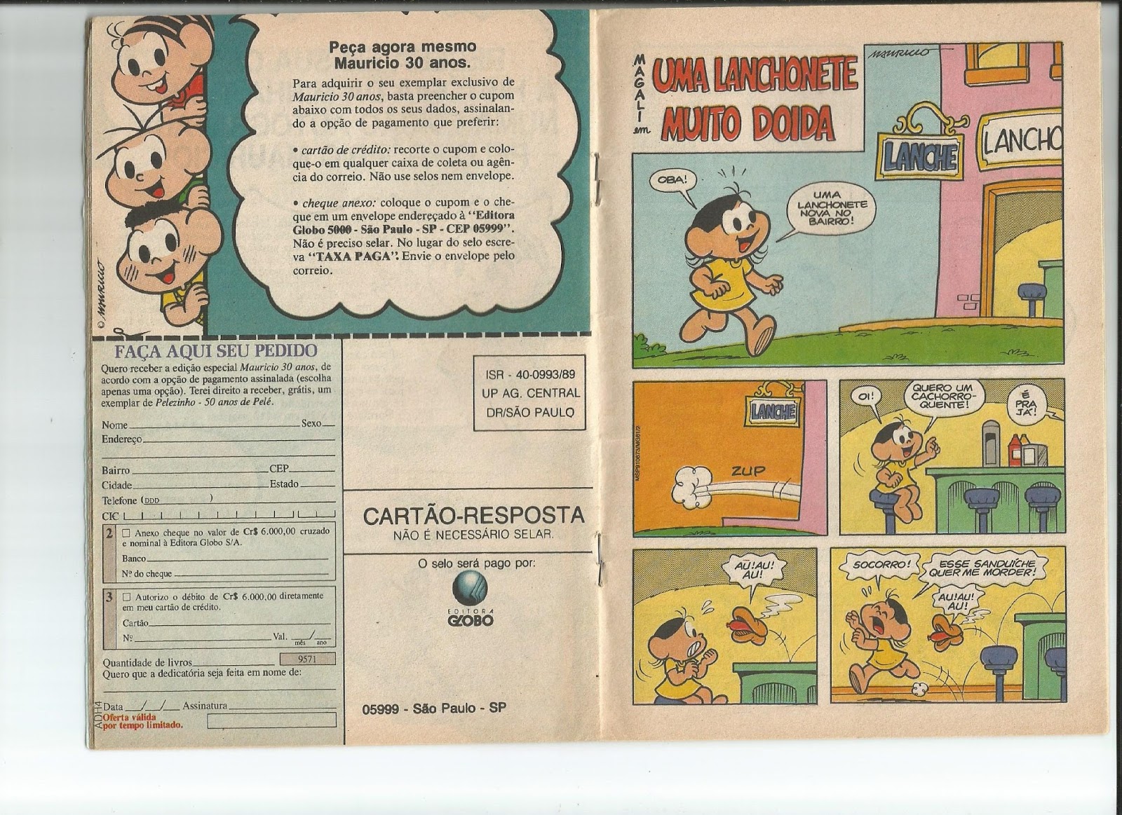 Turma da Mônica Digital: Magali nº 61 - Editora Globo / Ler gibi online