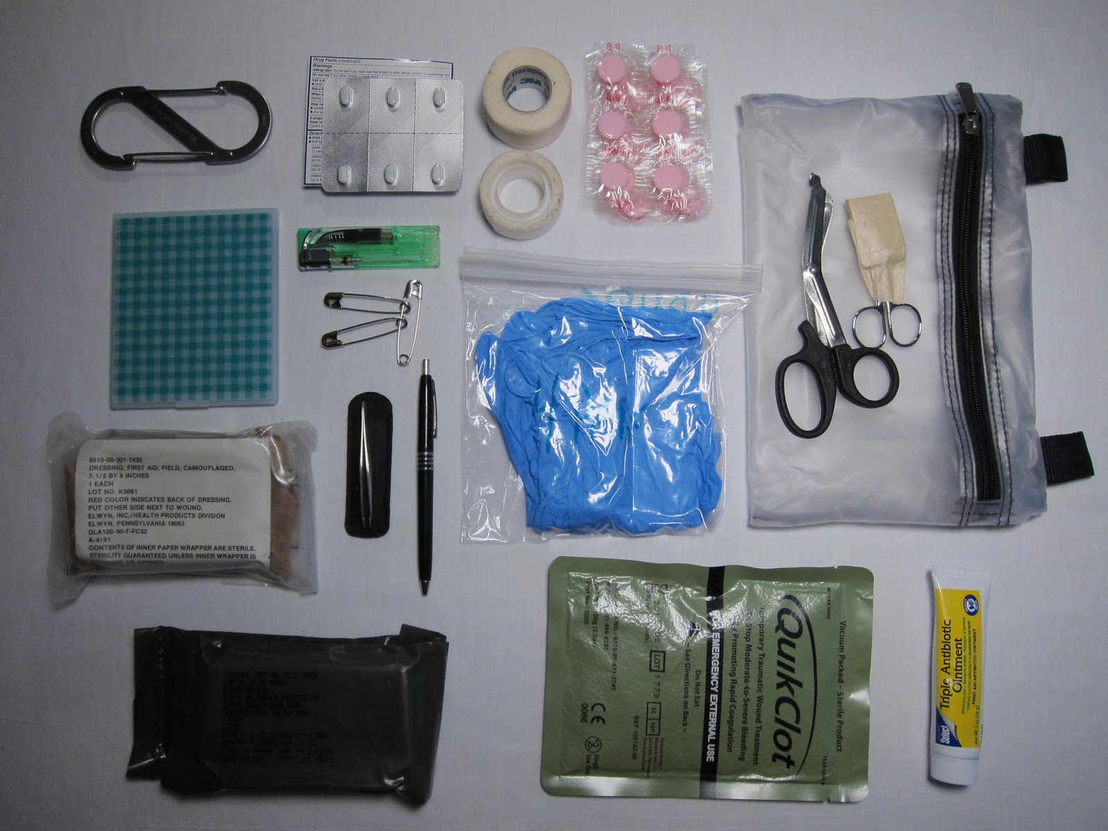 Red Crow Gear: Bug Out Bag Exploded View
