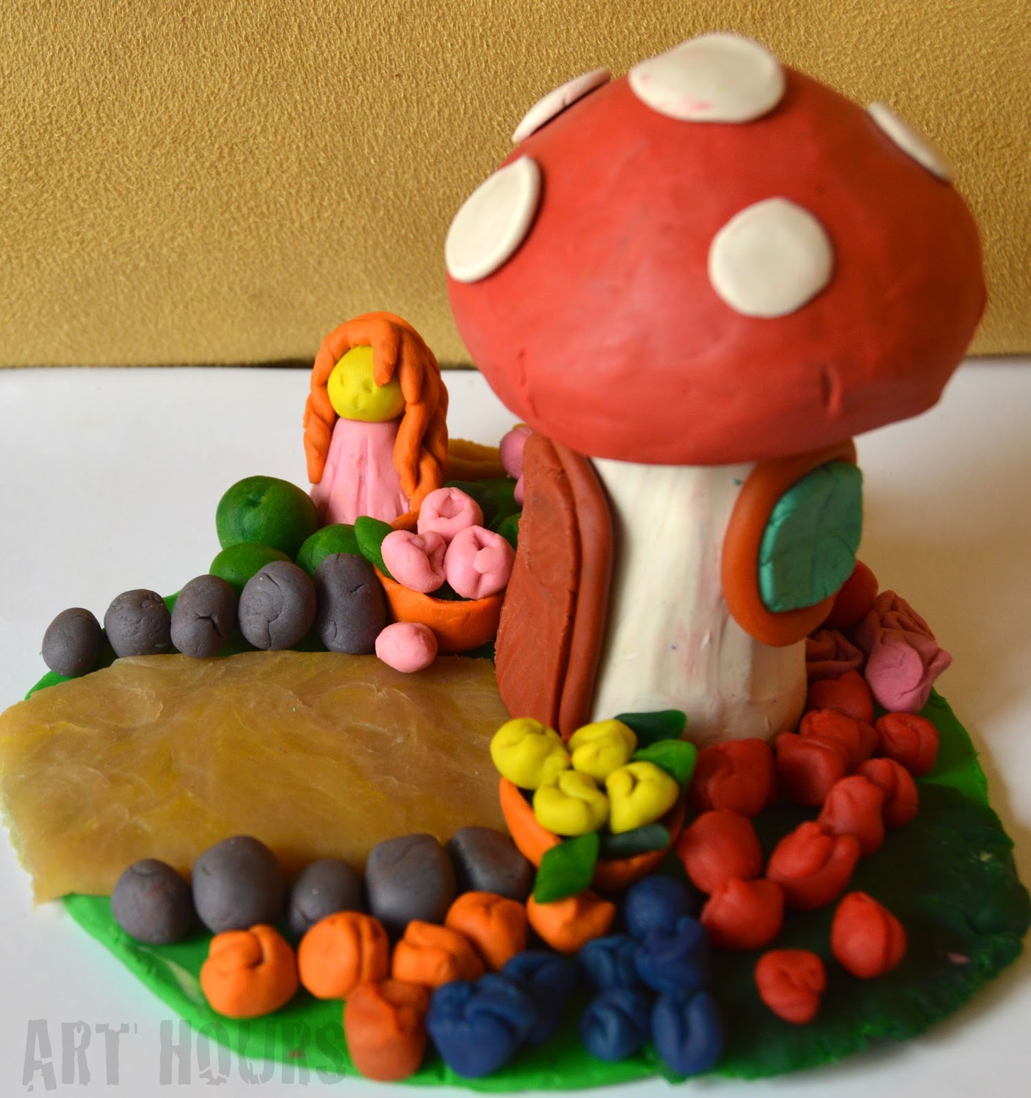 ArchGuide: Clay Modeling Work at Art Hours