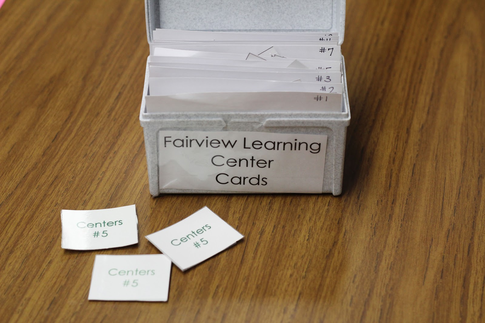 A View Into My Classroom: Centers