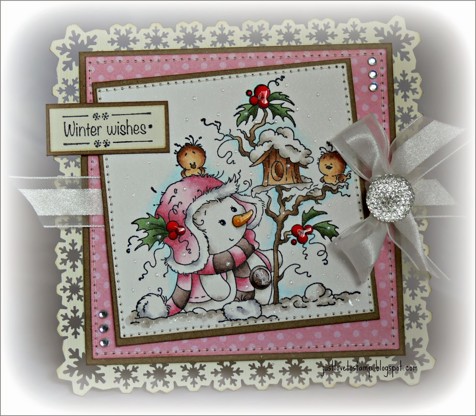 Just Love To Stamp: Whimsy release Day 5 - Miss Frosty