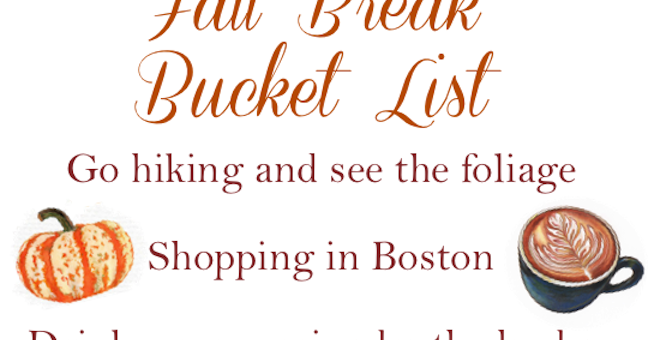 Preppy by the Sea: Fall Break Bucket List