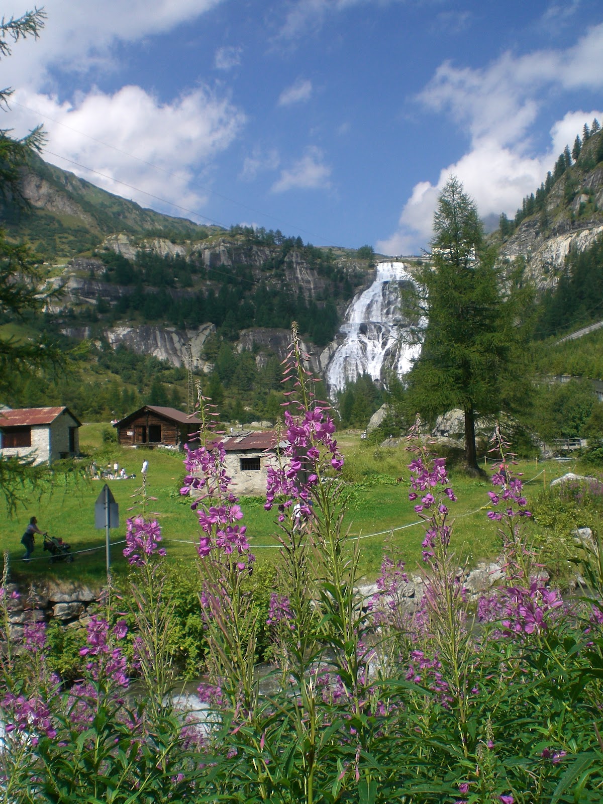 Cascata del Toce Waterfall