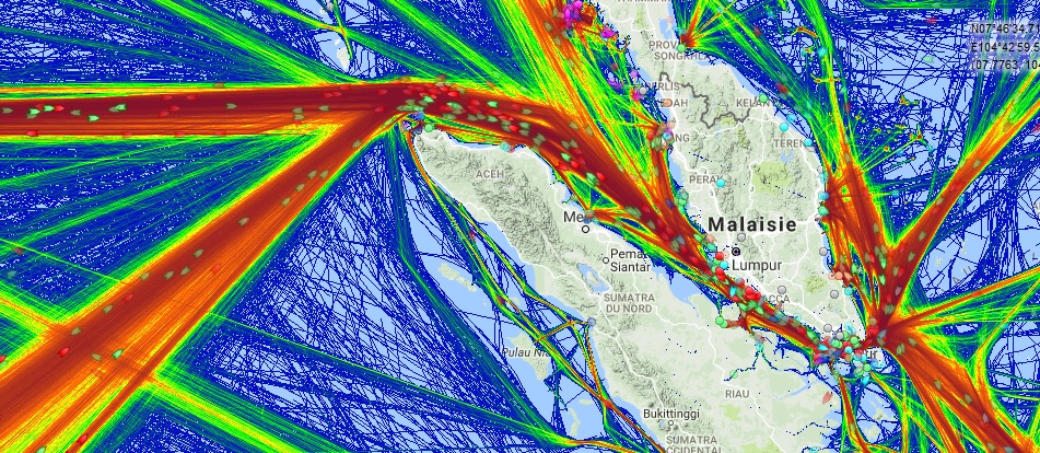 Cartographie numérique: Le site Marine Traffic permet désormais de ...