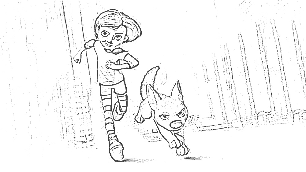 Bolt Penny Coloring Coloring Pages