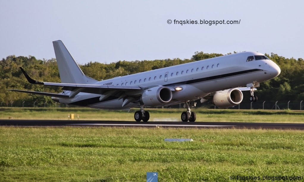 Central Queensland Plane Spotting: Premiair (Indonesia) Embraer Lineage ...