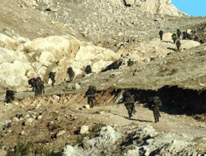 Isparta 40.Piyade Alayı-Dağıtım Yerleri: Gabar Dağı-Küpeli Dağları Şırnak