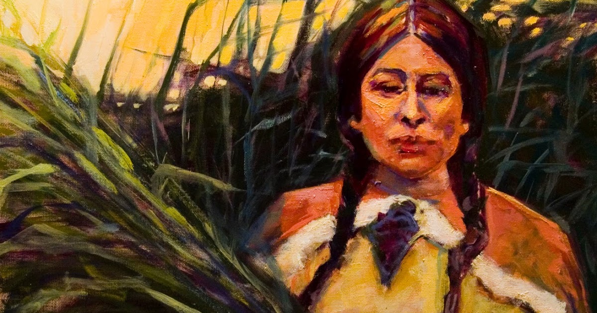 Deborah Shurtleff: Native Woman in Corn Patch