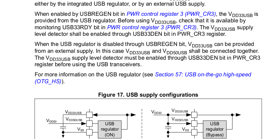 ブログ: STM32H743 の USB が使えずの対策