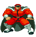 AKI GIFS: Gifs animados M. Bison (Street Fighter)