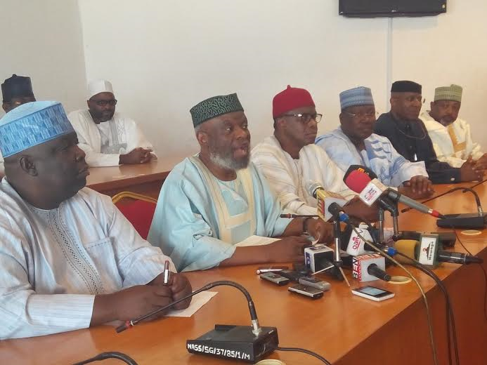 Photos: APC & Labour Party Senators pass vote of confidence on Pres ...