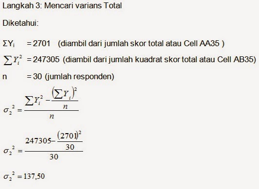 Hasil Penelitian: Cara membuat Uji Reliabilitas Instrumen penelitian