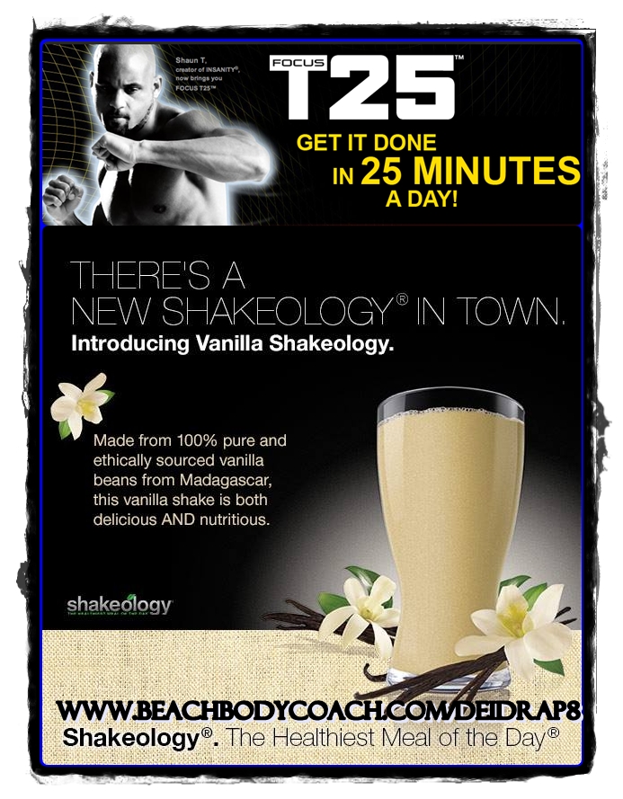 Deidra Penrose: Prep for T25 week 5~