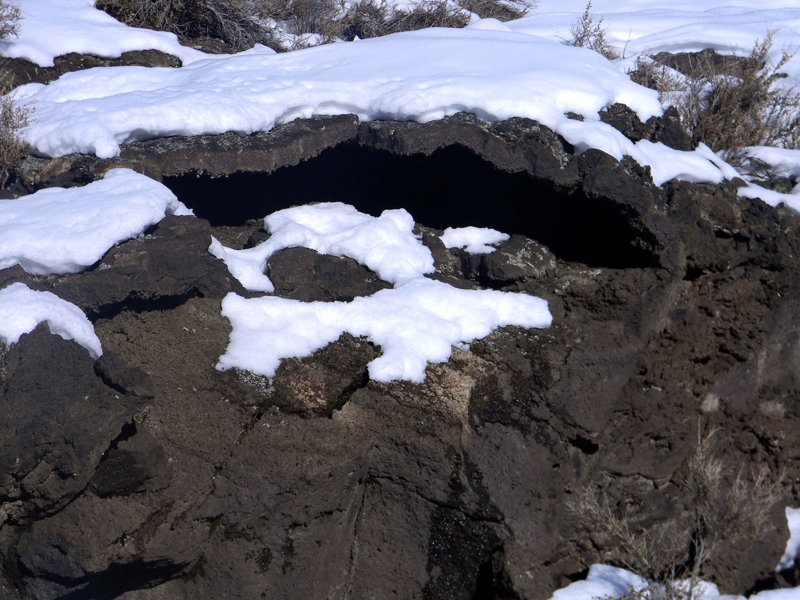 Lava Under the Snow