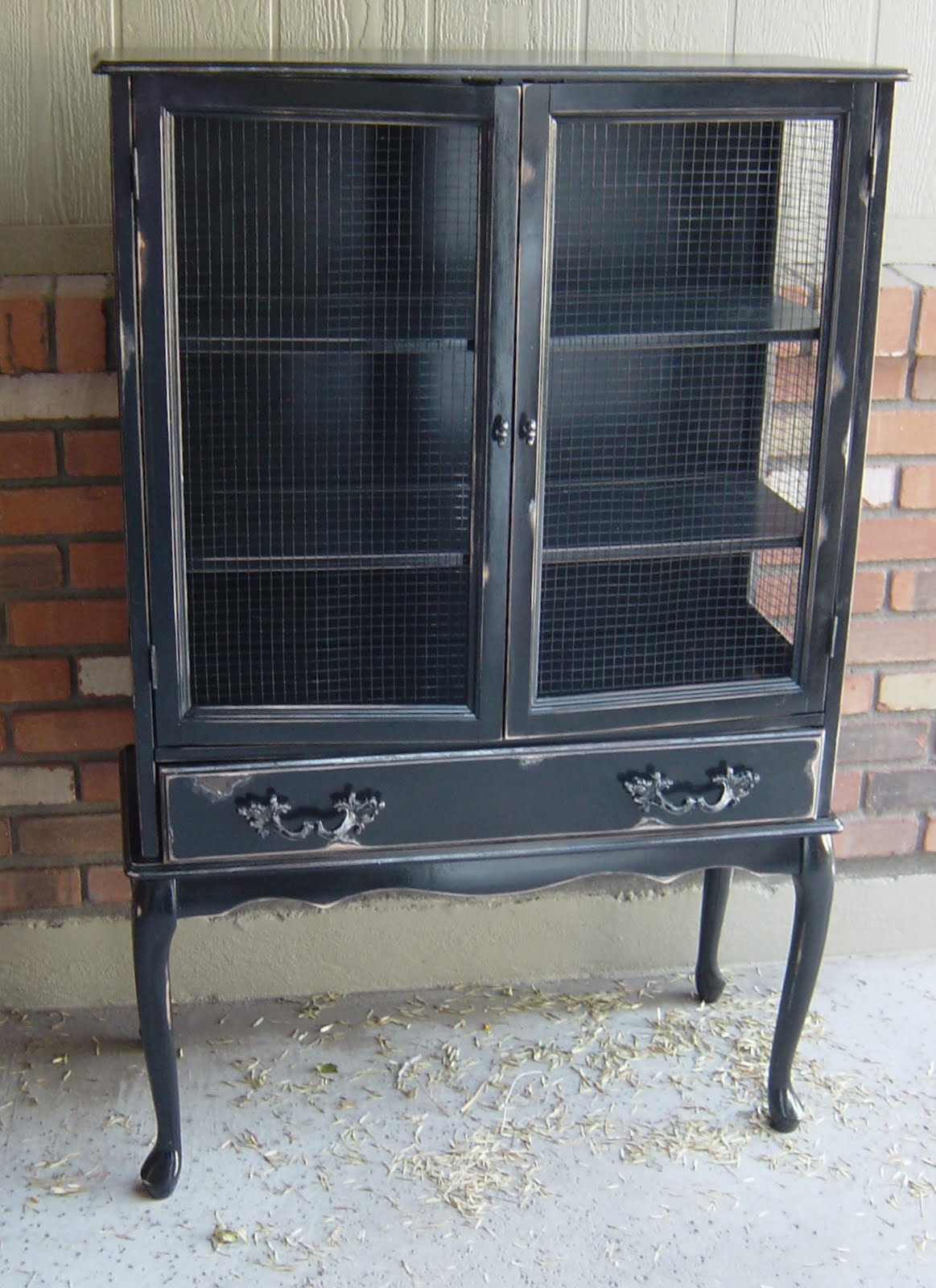 The Backyard Boutique by Five to Nine Furnishings: Black Distressed ...