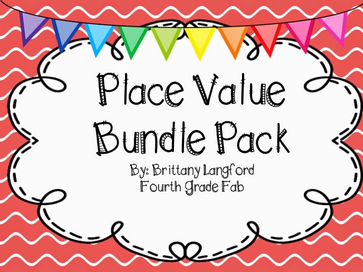 Fourth Grade Fab: Place Value Bundle Pack
