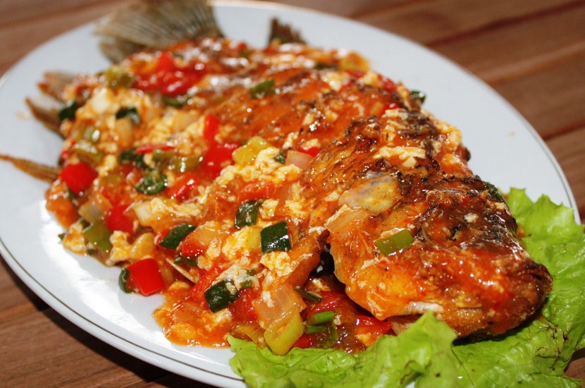Cara Masak Ikan Gurame Saus Tiram