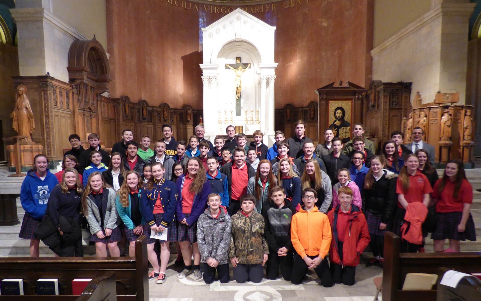 Saint Columbkille Parish: 8th Grade Mass - Catholic Schools Week 2016