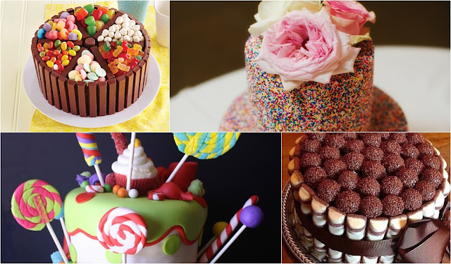 12 ideias para decorar bolos com doces - Amando Cozinhar: Receitas ...