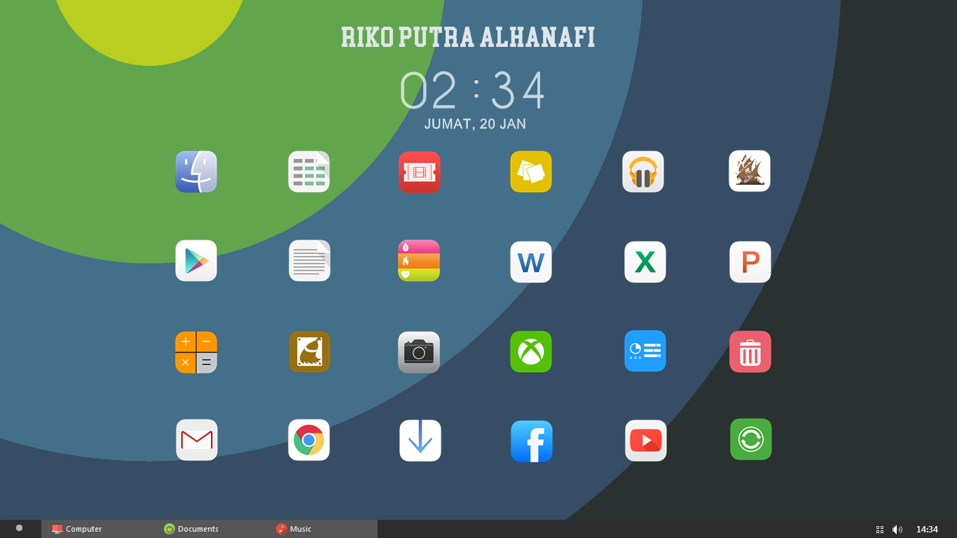 Mengubah Icon Desktop Windows 7 8 8.1 Mirip Tampilan iOS 7 - INTIRUH