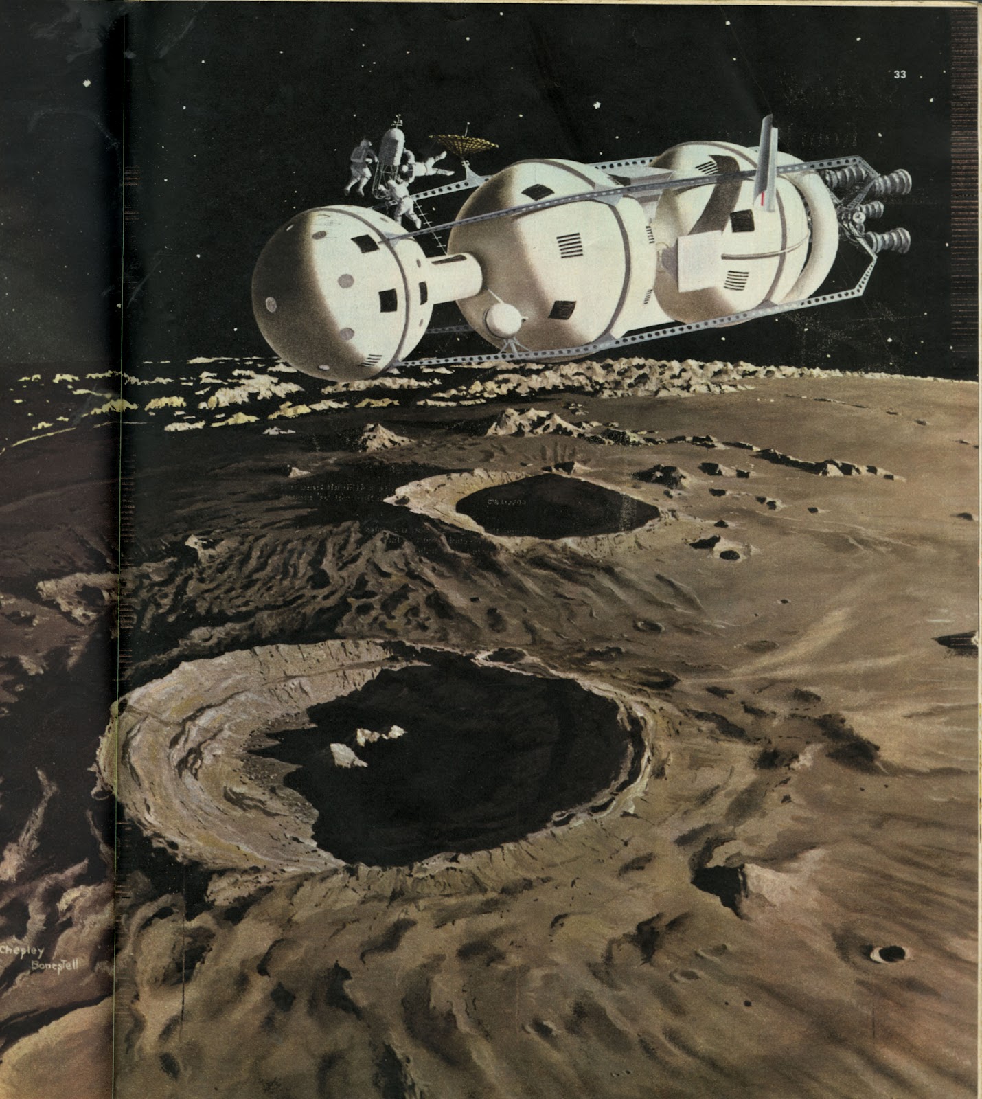 The Geeky Nerfherder: Artist Spotlight: The Art Of . . . Chesley Bonestell