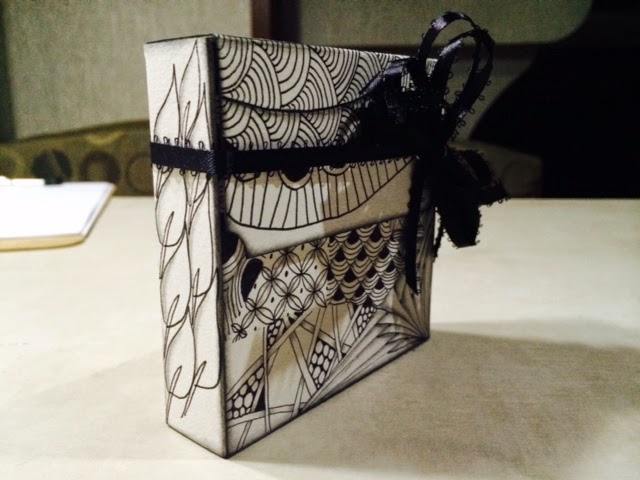 Crafting Passions: Zentangle Boxes - Part 2
