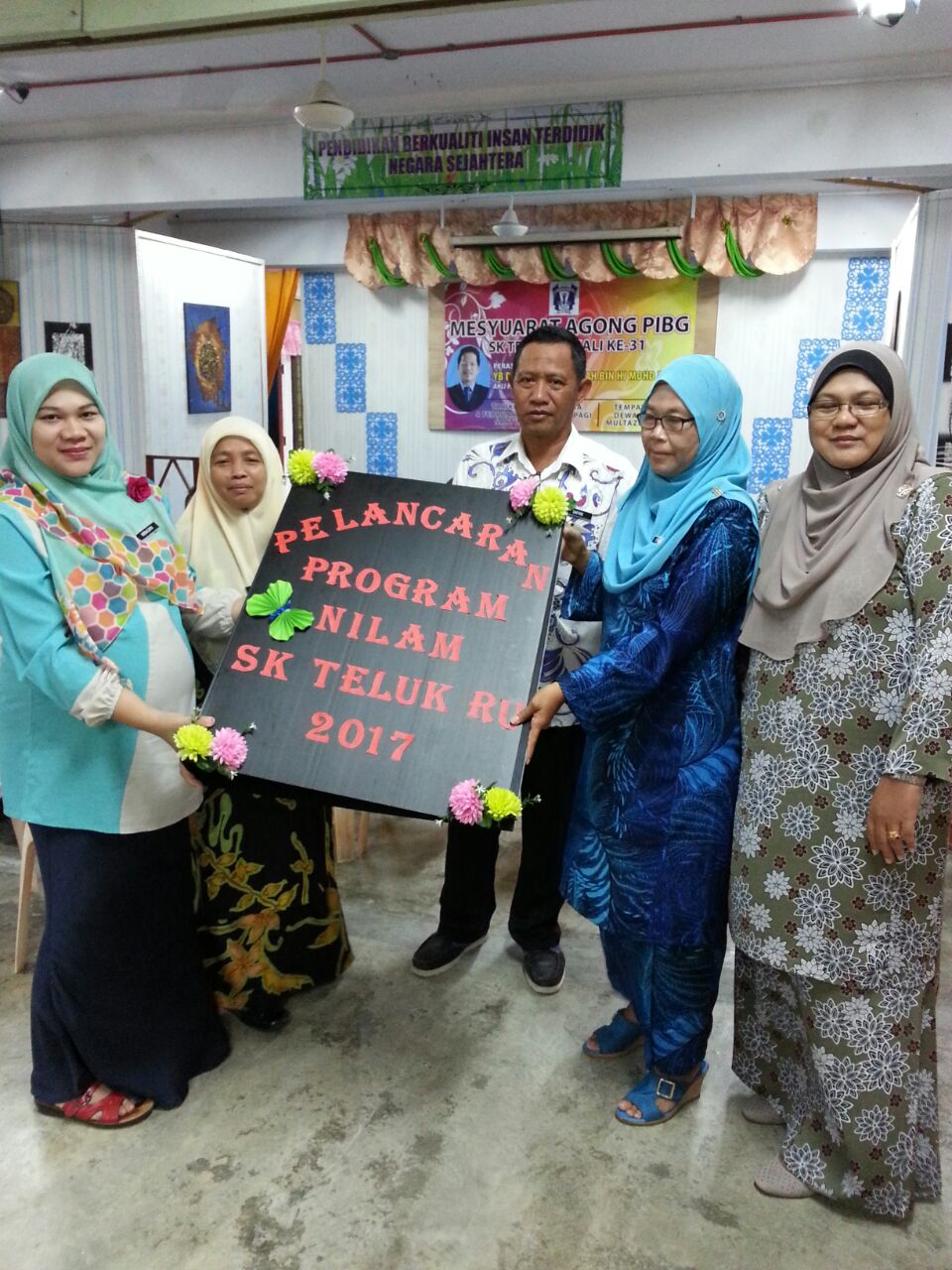 Laman Web Rasmi SK Teluk Ru: Pelancaran Program NILAM 2017