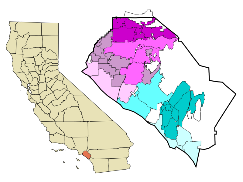 Orange County, CA: Chapter 2: Geographic Patterns of the Physical ...