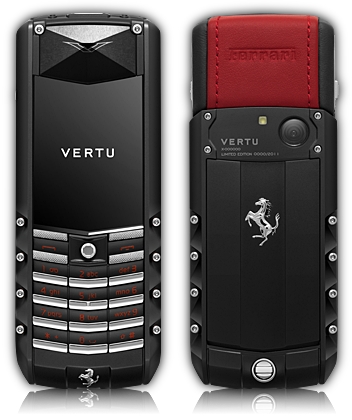 U.T.I: CELULAR FERRARI - VERTU