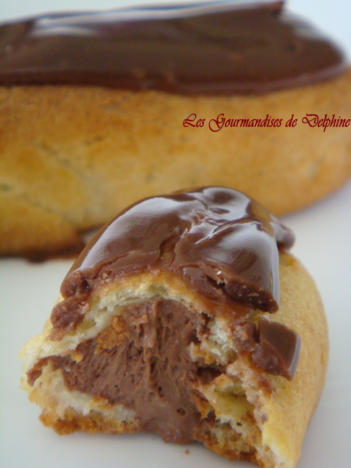 Les éclairs au chocolat des rêves de Nanie...