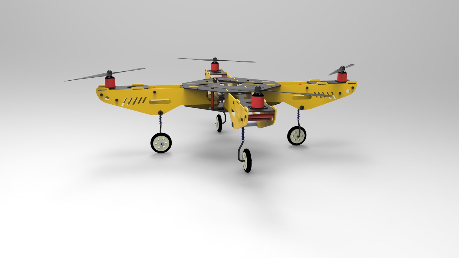 5020. Quadcopter || 3D cad models