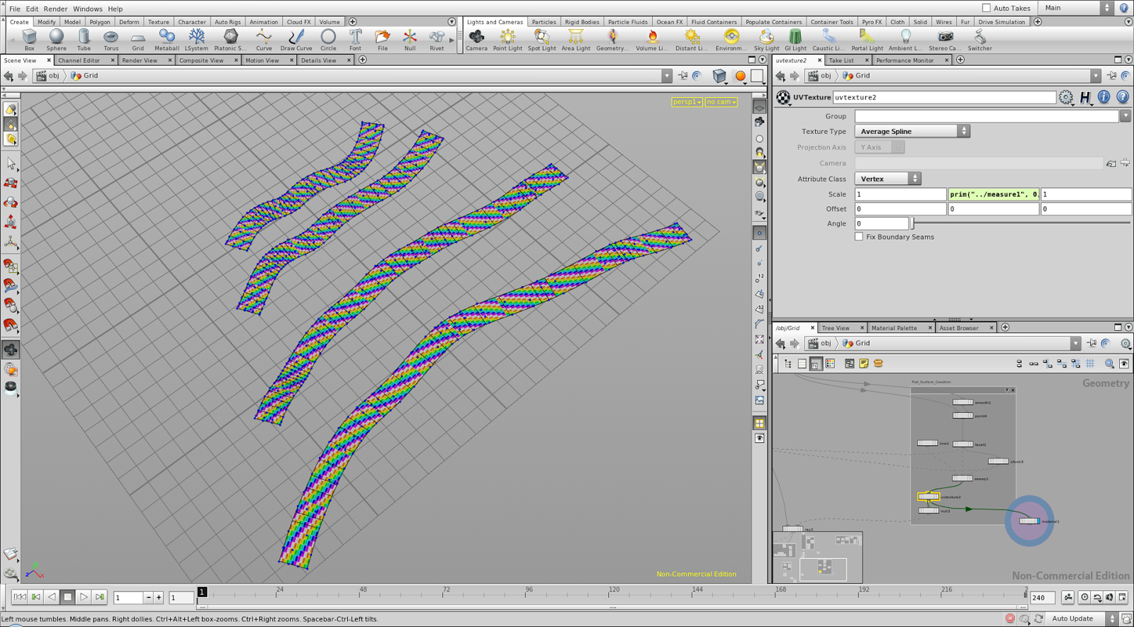 Art Blog: Houdini - Duplicating curves