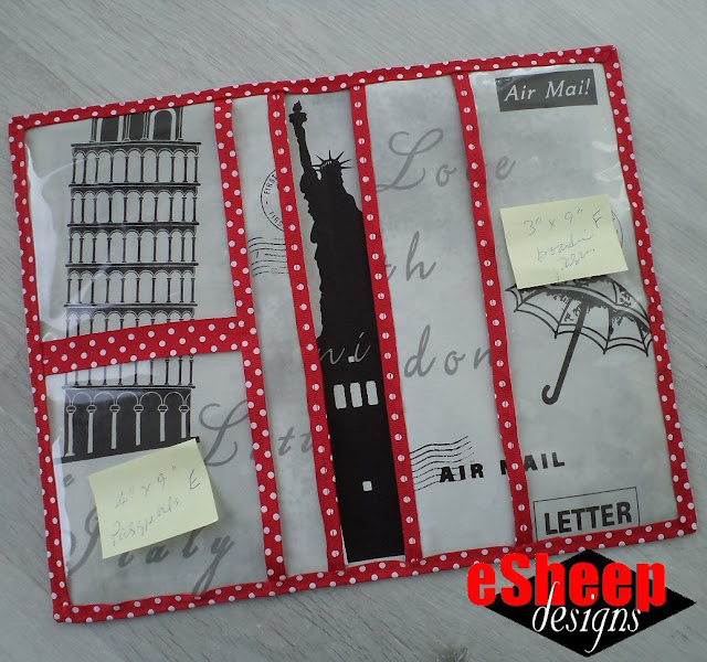 eSheep Designs: Quasi-Tutorial: Travel Document Folder