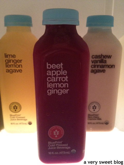 BluePrintJuice: Bottled Juice To Go | A Very Sweet Blog