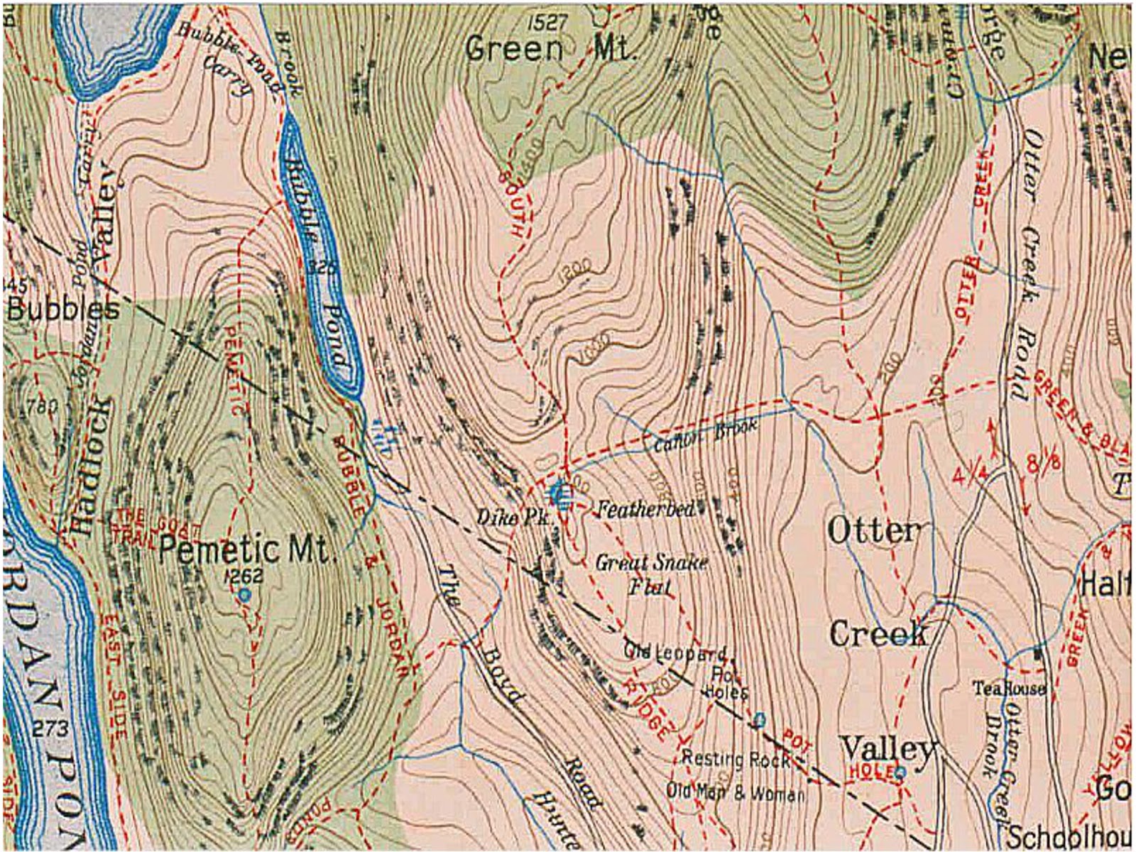 OLD MAPS OF ACADIA NATIONAL PARK: OLD MAPS COLLECTION