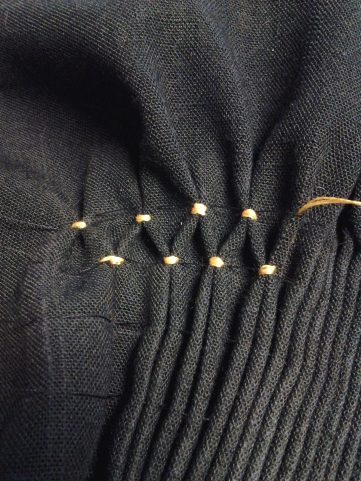 Fortune Favors...: Welcome to the Smock-Down! A smocking tutorial