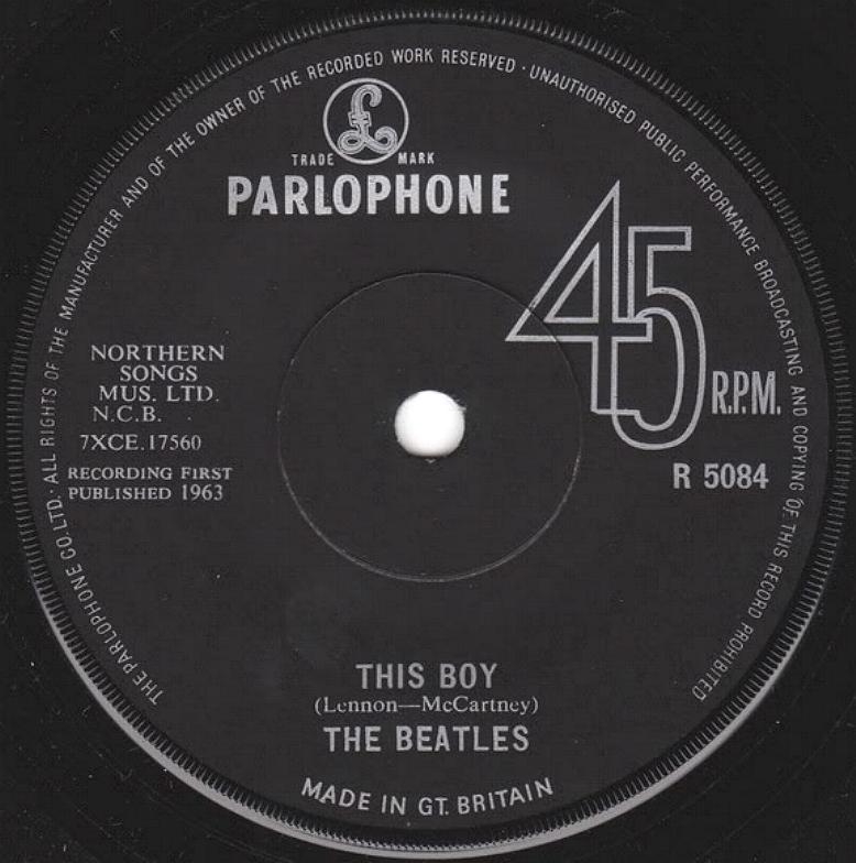 DIÁRIO DOS BEATLES: O single This Boy completa 55 anos