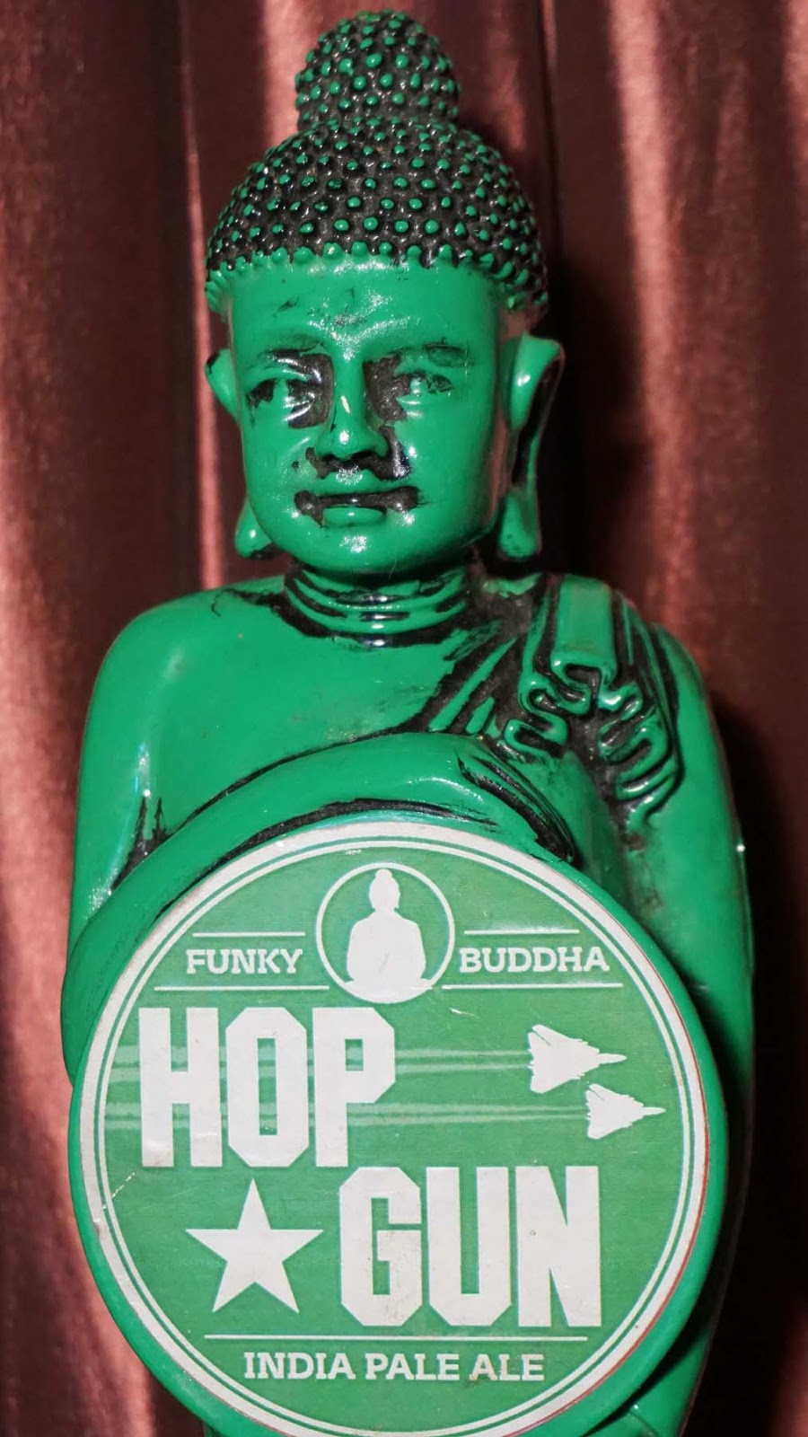 Tap Handle #712: Funky Buddha (Constellation Brands) - Hop Gun IPA