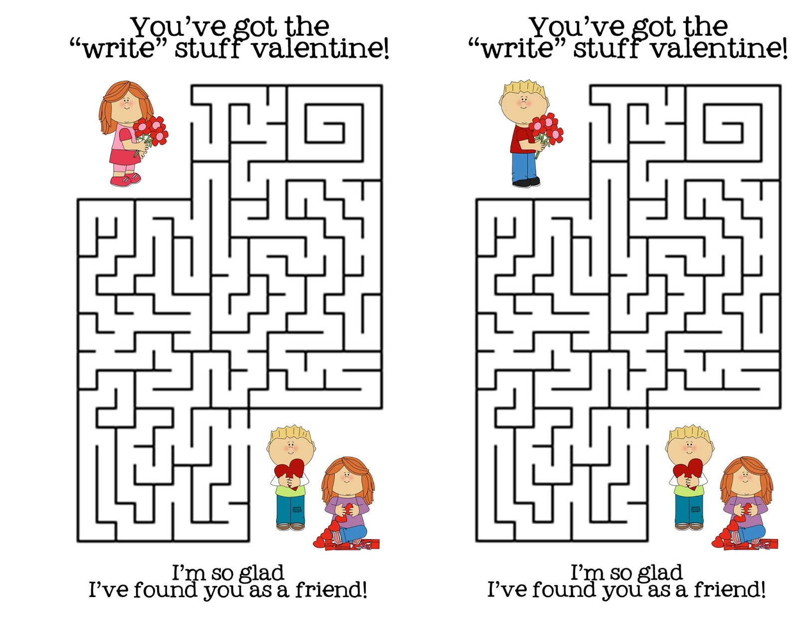 Little Dove Creations: "write" stuff valentines