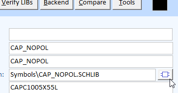 Parts: Select and Open Library Files